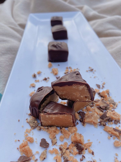 Brown Sugar Squares 5pc. box set | The Candy Apothecary